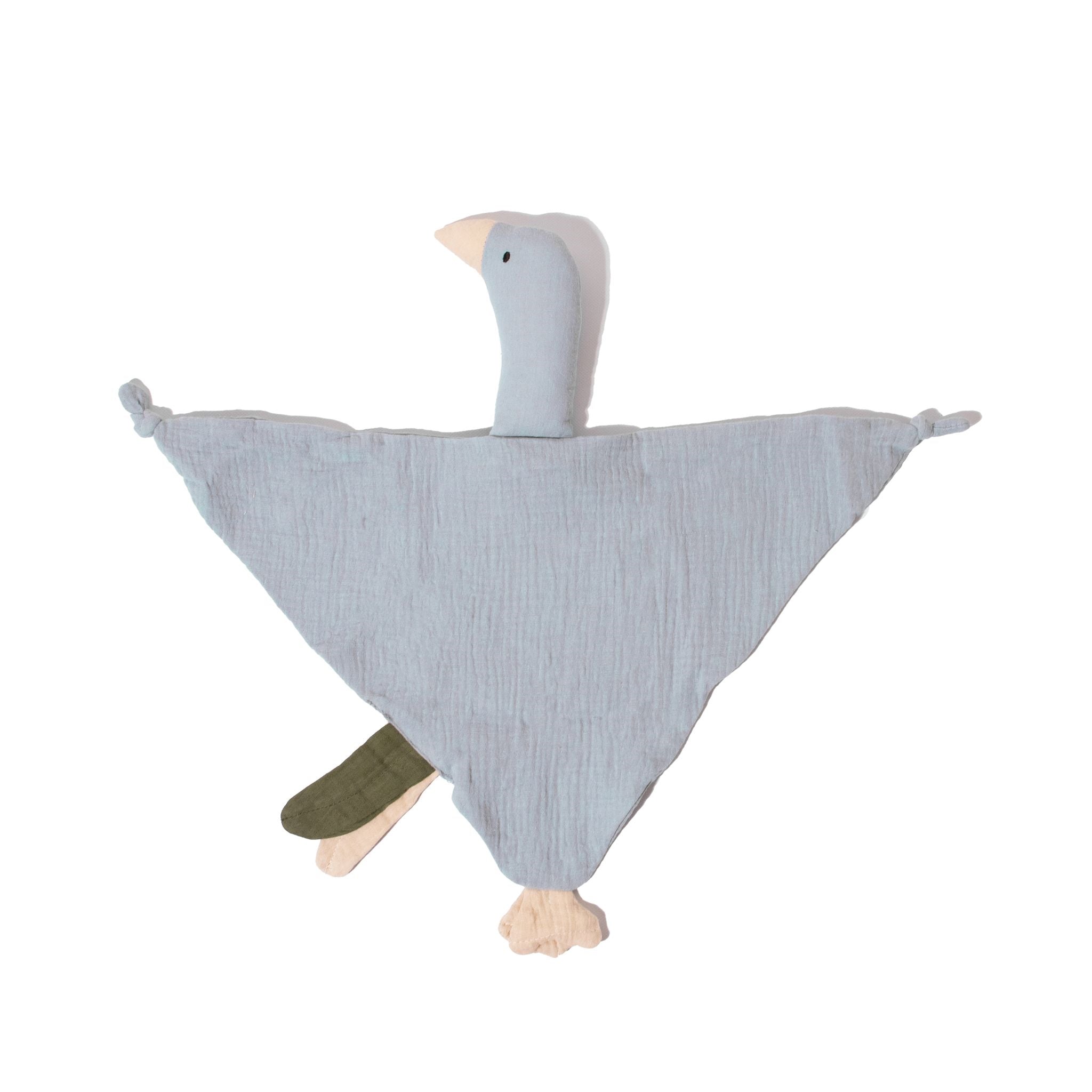 Baby Goose Security Comforter Blanket | Aluminium – Zoesage